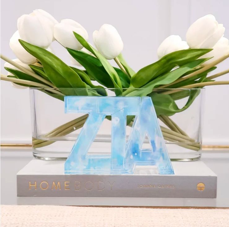 Acrylic Letter Block Zeta Tau Alpha