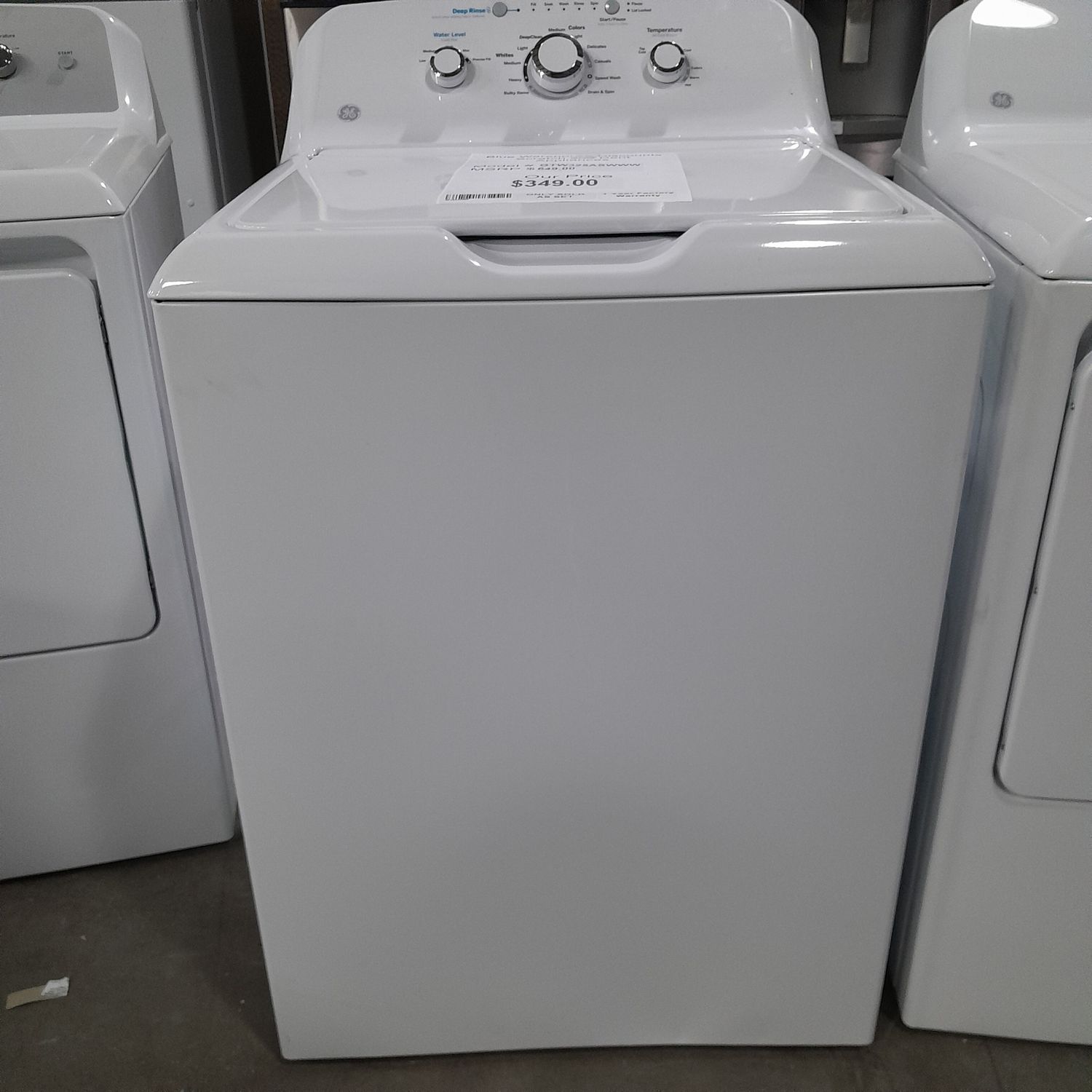 Scratch & Dent GE Topload Washing Machine 4.0cuft GTW325ASWWW