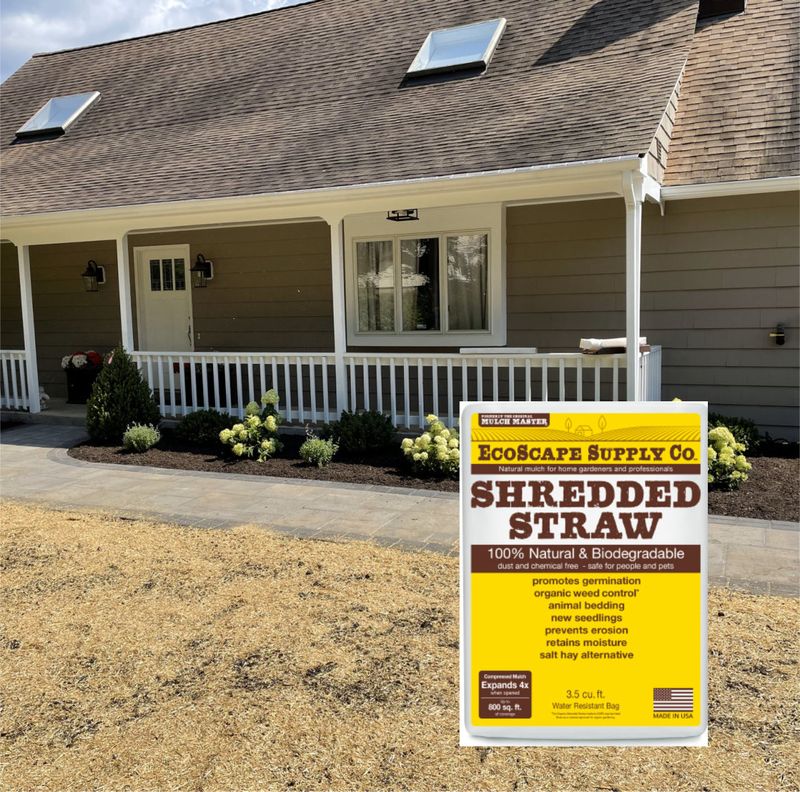 Shredded Straw | Shannon Landscape and Garden Center | Mulch Master Straw