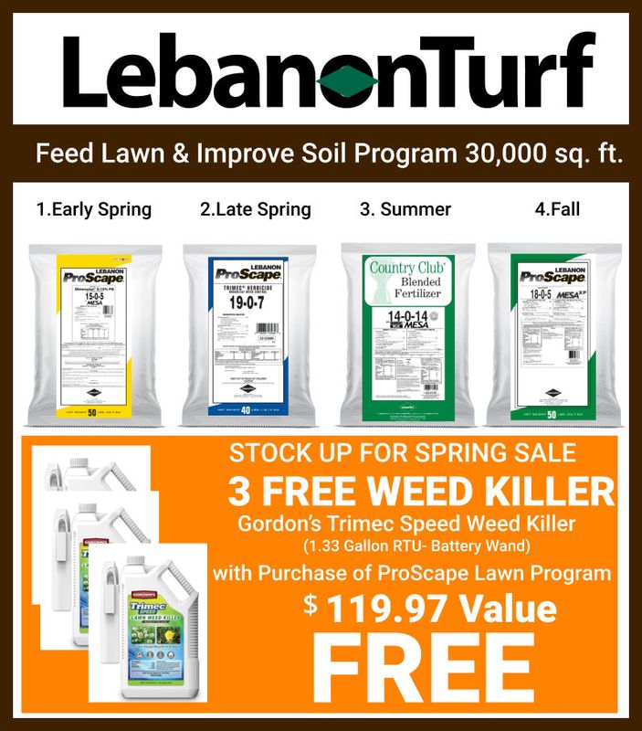 Lebanon Turf Feed & Improve Soil Annual Lawn Program 30,000 sq. ft