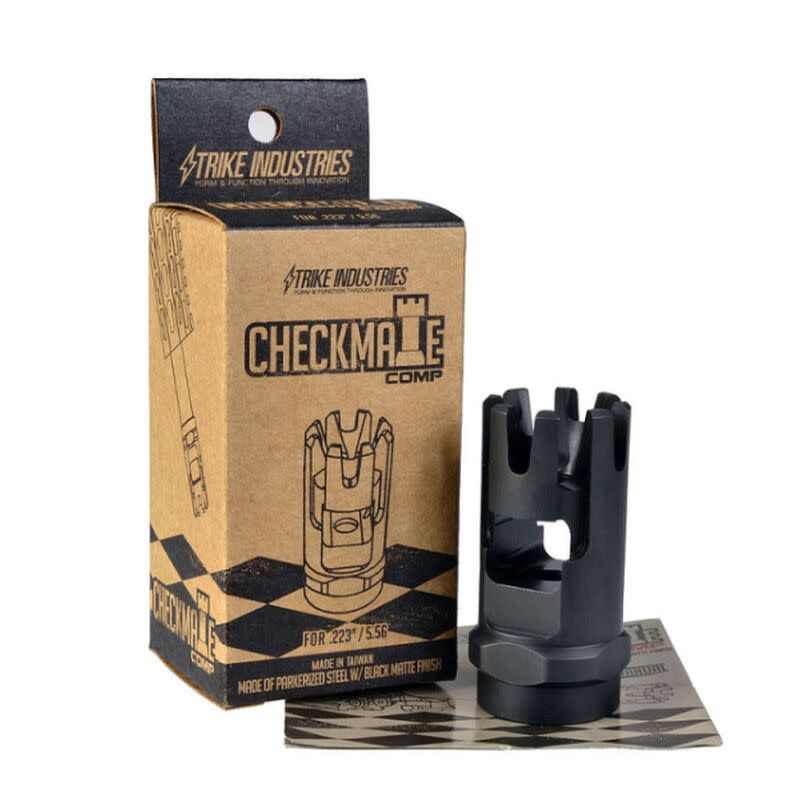 STRIKE INDUSTRIES CHECKMATE MUZZLE BRAKE COMPENSATOR 223/556