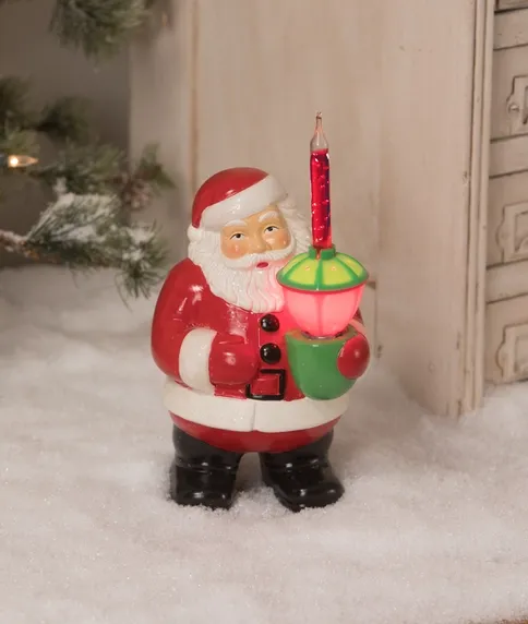 Bubble Light Santa by Bethany Lowe Designs