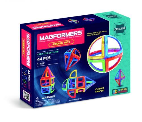 Magformers 63214 Unique 44 Piece Set
