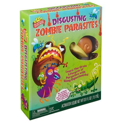 Scientific Explorer 810140 Disgusting Zombie Parasites Science Kit