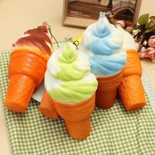 Bc Eraser Ice Cream Cone Squishy 83028