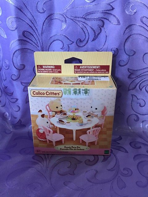 Calico Critters CC2165 Sweets Party Set - New 2024