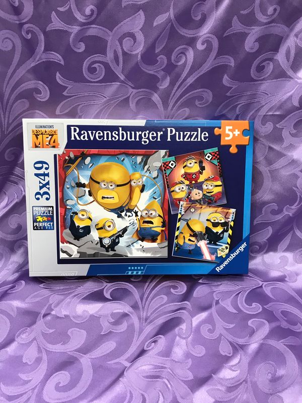 Ravensburger 12001061 Despicable Me 4 3X49 Pc Puzzles