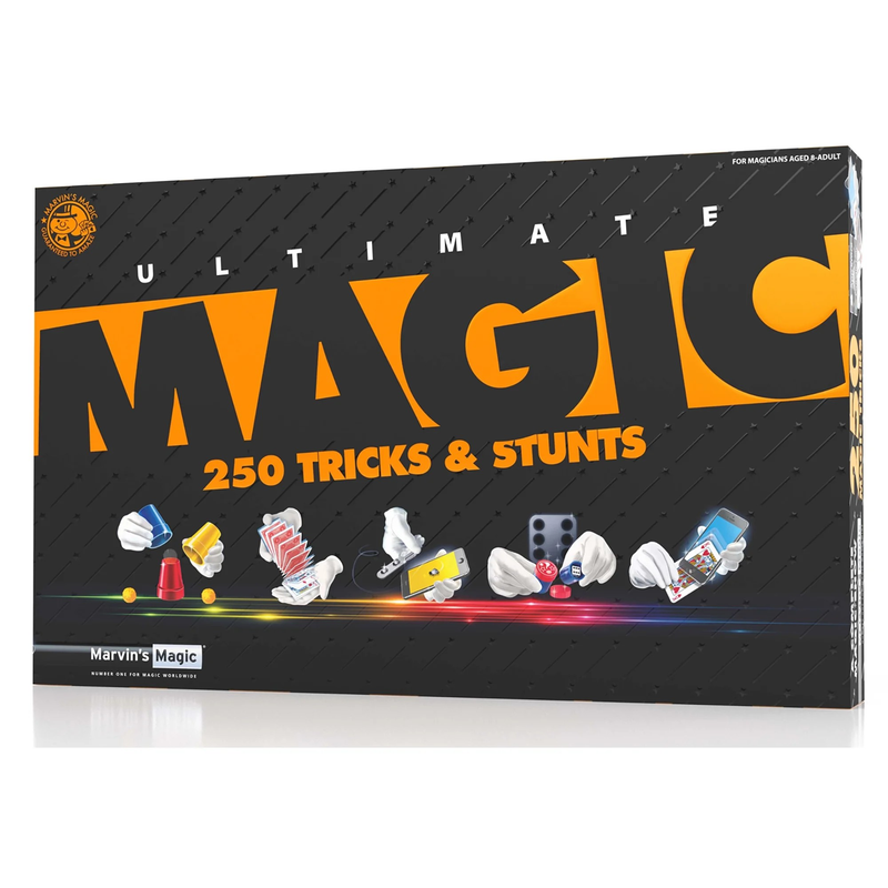 Marvin's Magic Ultimate Magic 250 Tricks and Stunts Magic Kit