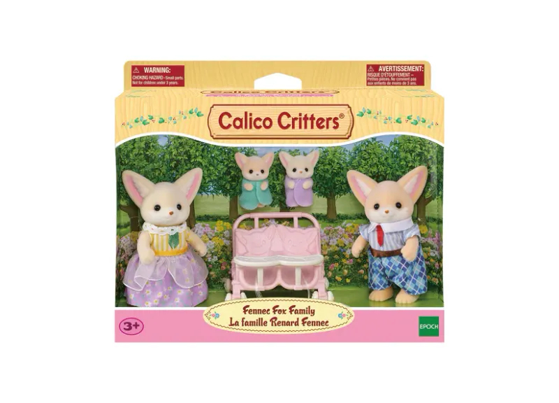 Calico Critters Fennec Fox Family