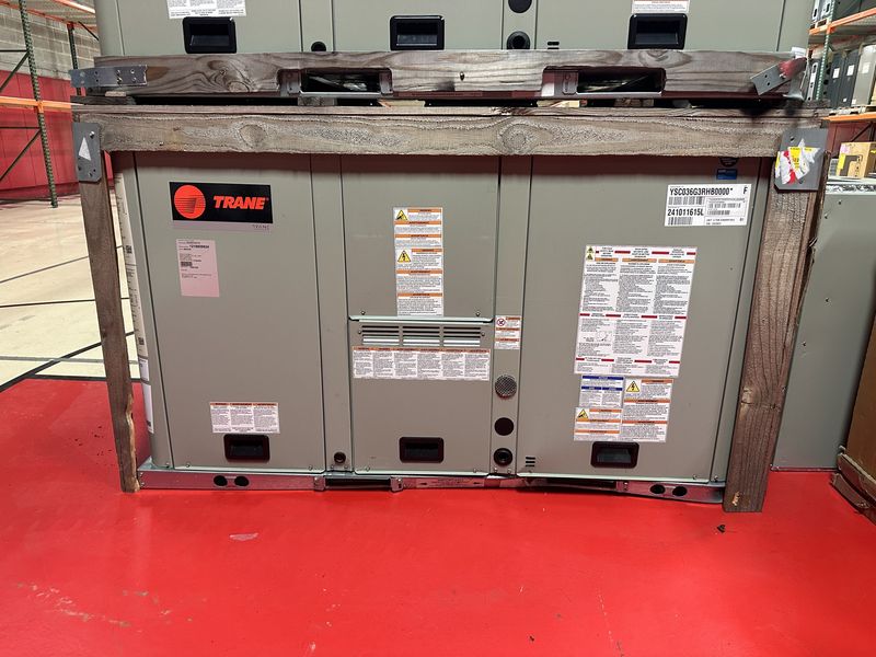 Trane 3 TON SINGLE PACKAGE 208-230V/3-PHASE - YSC036G3RHB000 ROOFTOP UNIT