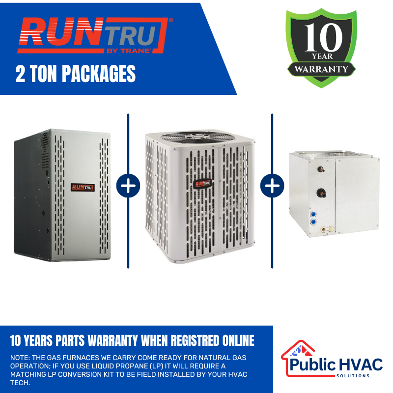 2 Ton Package 900 - 1400 SF