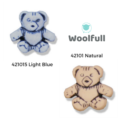 Woolfull | Shank Teddy Bear Buttons