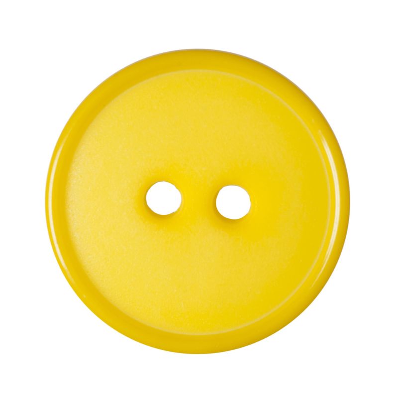 Woolfull | Plain Yellow Button