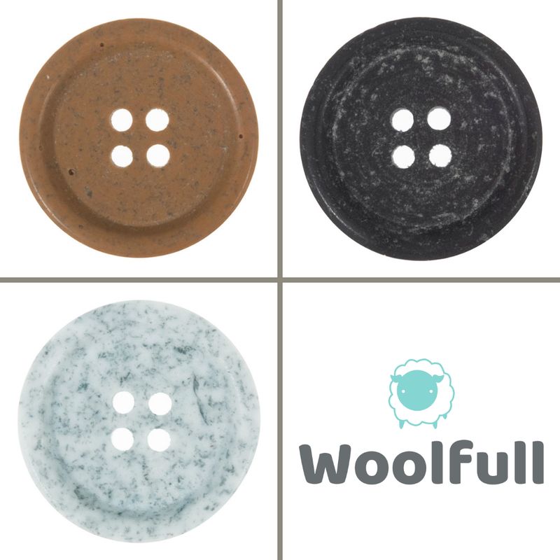 Woolfull | Recycled Leather Buttons