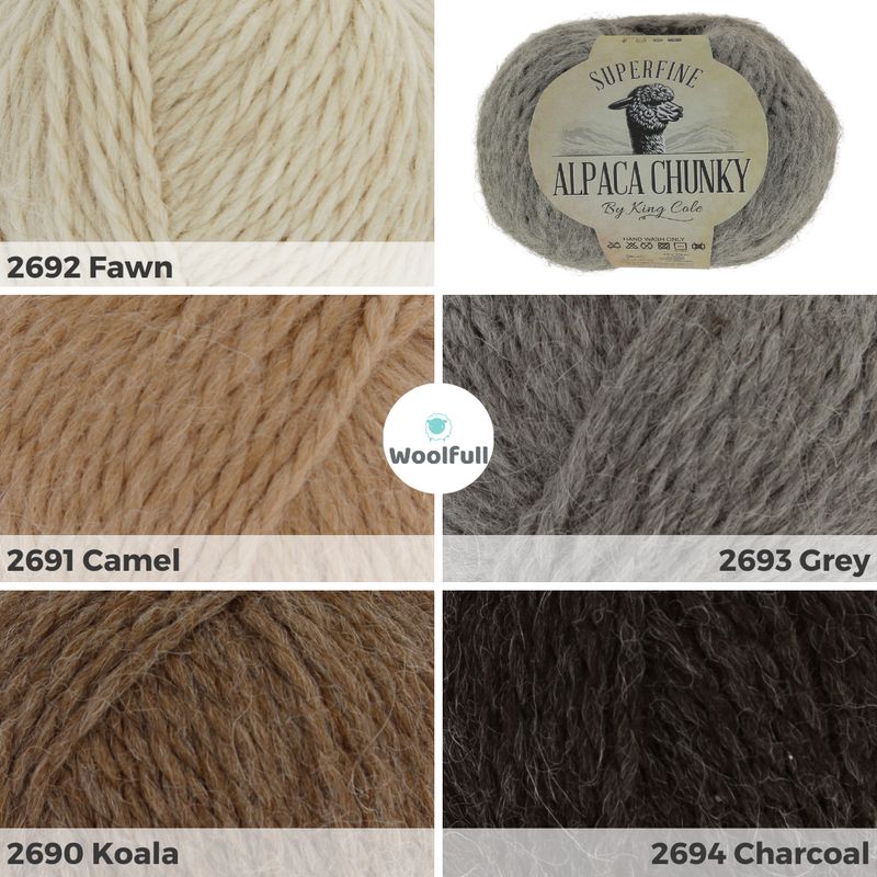 Woolfull | King Cole Superfine Alpaca Chunky