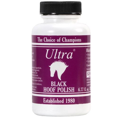 Equine Hoof Polish Black 200ML