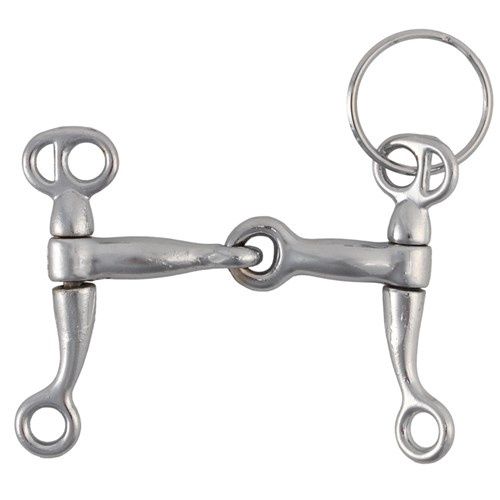 Western Snaffle Bit Key Ring
