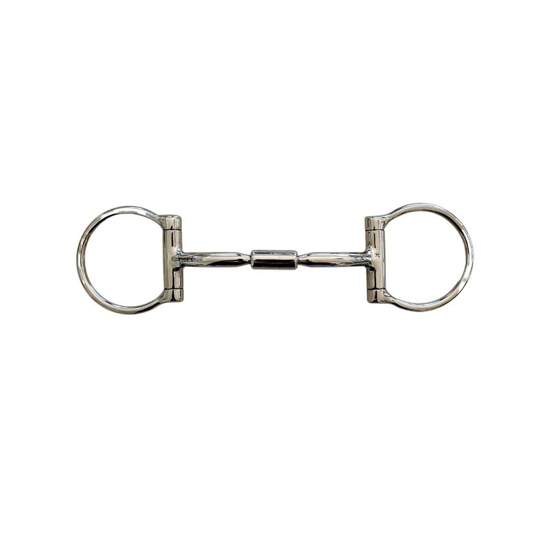 Ryde Bit- D-Ring With Plain Roller (No.2)