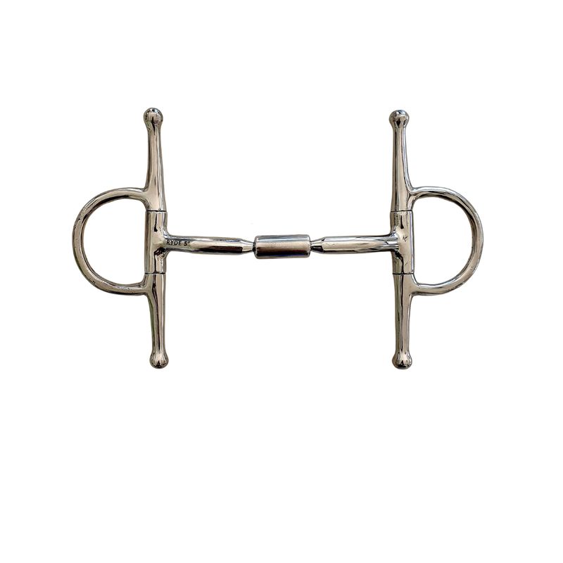 Ryde Bit- Full Cheek With Plain Roller (No.5)