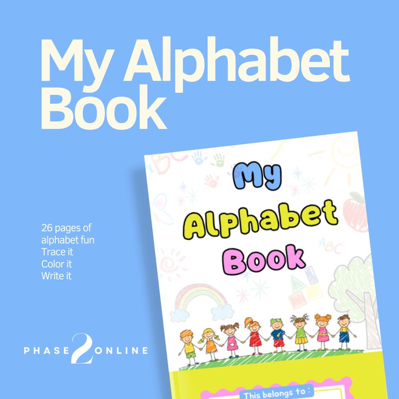 My Alphabet Book - Coloring