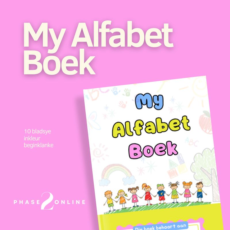 My Alfabet Boek - Inkleur