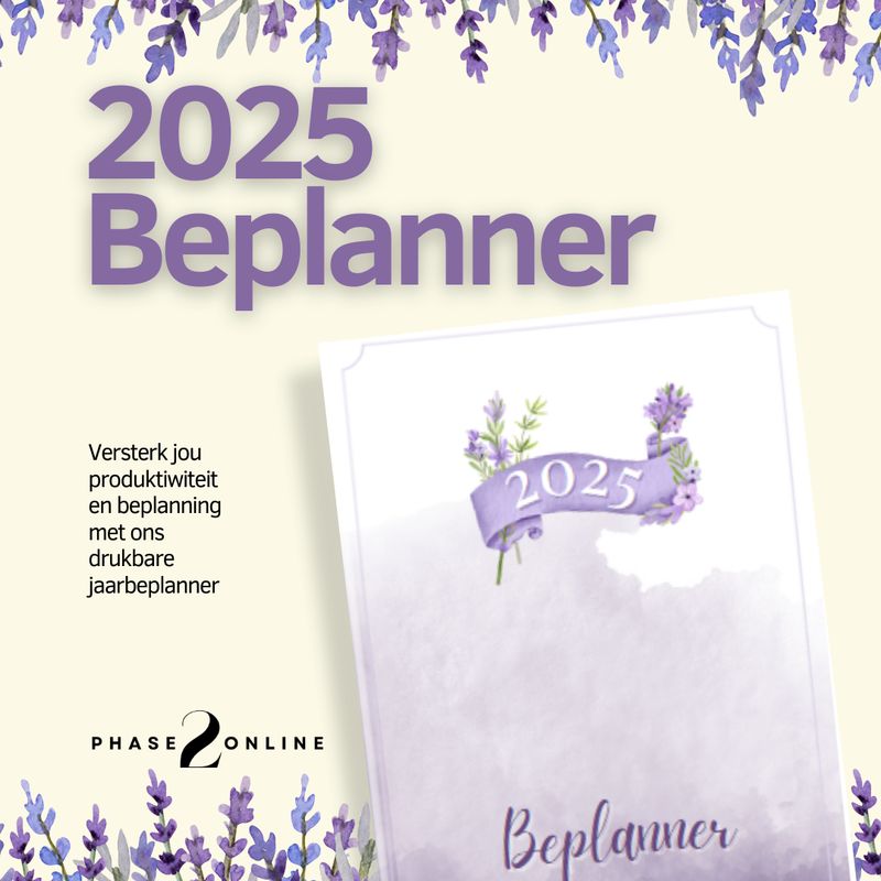 2025 Beplanner - Lavender