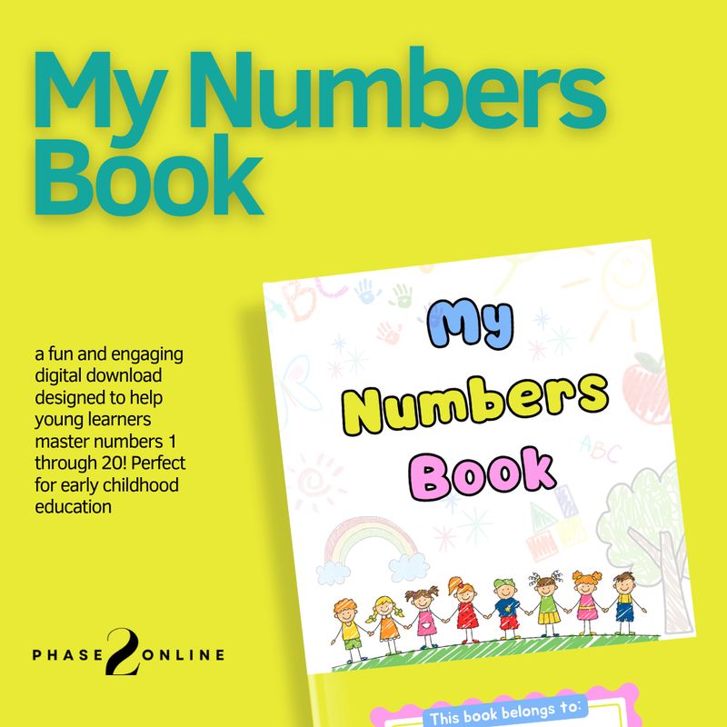 My Numbers Book 1 to 20 – Learn Counting Fun