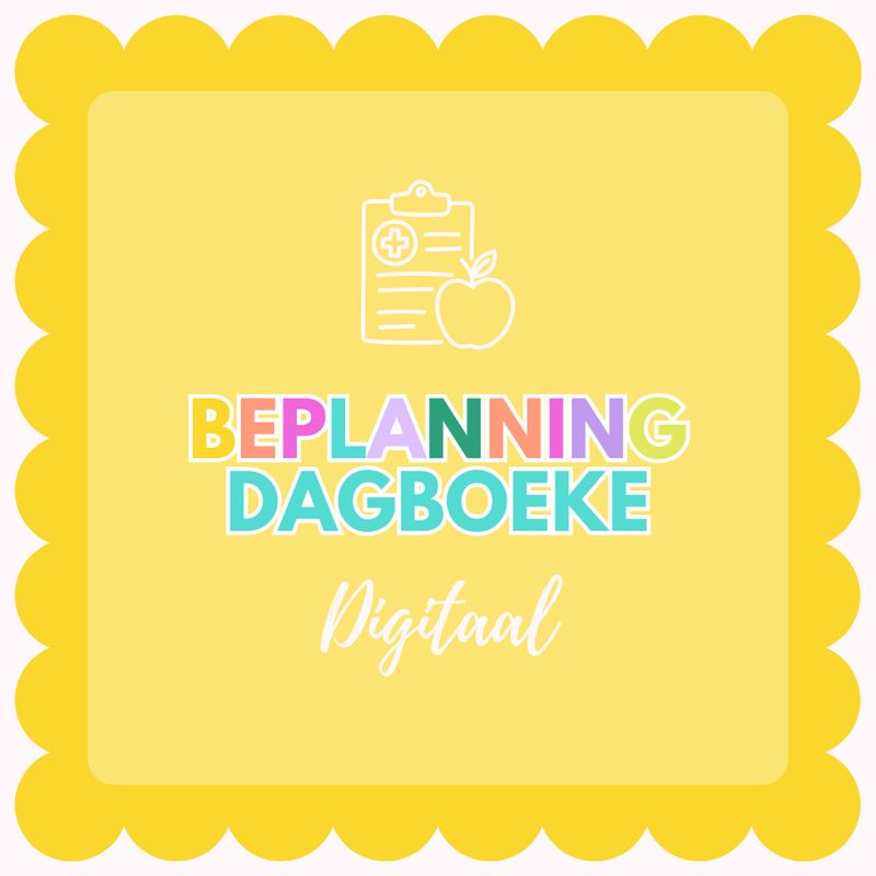 Digitale Dagboeke | Aanlyn Beplanning Templates | Phase 2 Online