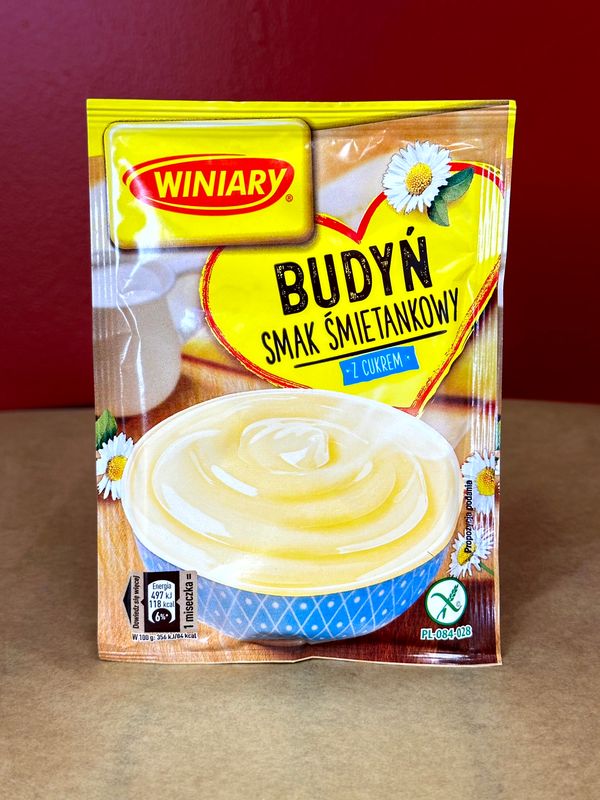 Winiary Budyn Smak Waniliowy - Vanilla Flavor pudding 60g