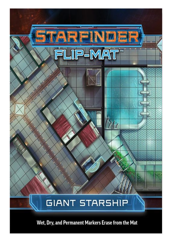 Starfinder: Flip-Mat: Giant Starship
