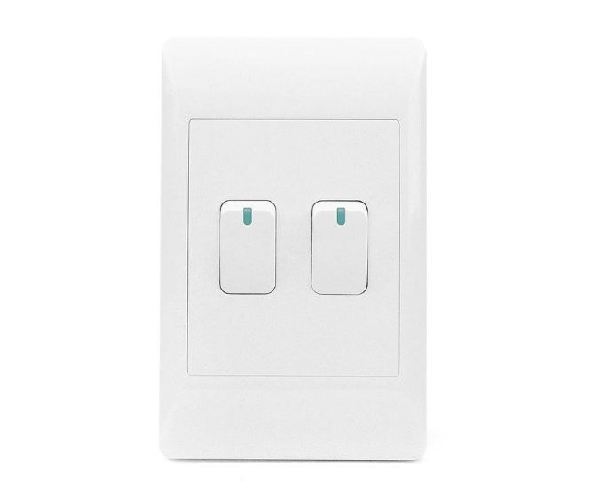 S-TEC Switch 2 Lever 1 Way 4x2