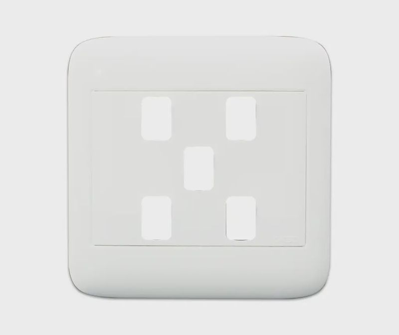 Onesto 5 Lever Grid Plate Only 4x4