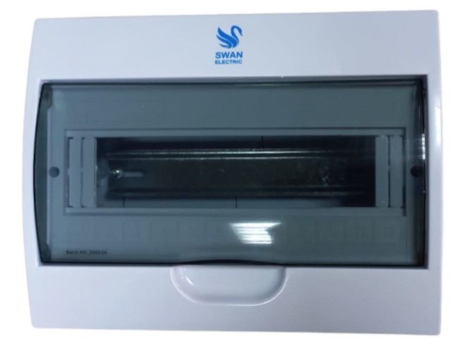 Standard DB 12Way PVC Flush DIN