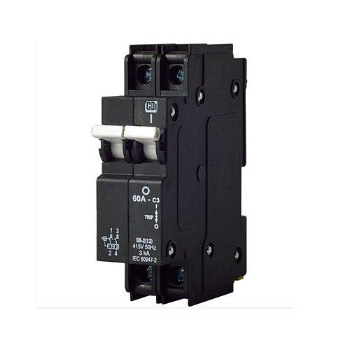 CBI 1A 2P 3kA Circuit Breaker C3