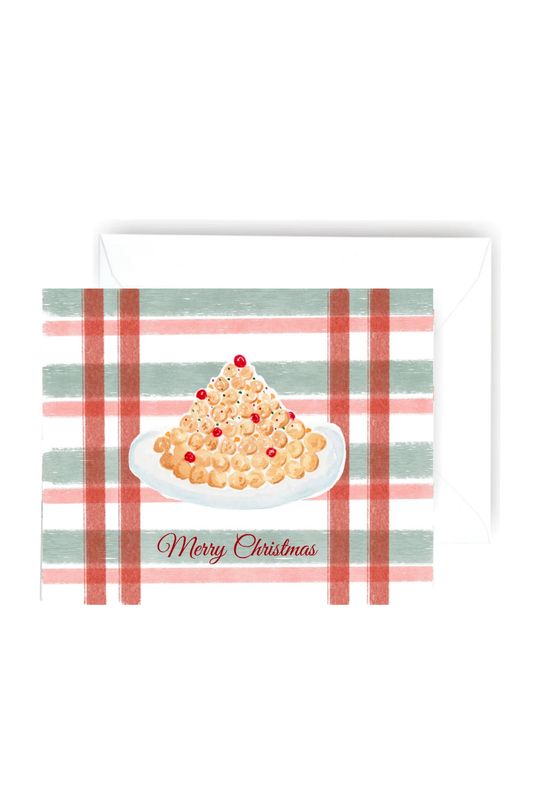 Struffoli Merry Christmas Card - Winniemoo