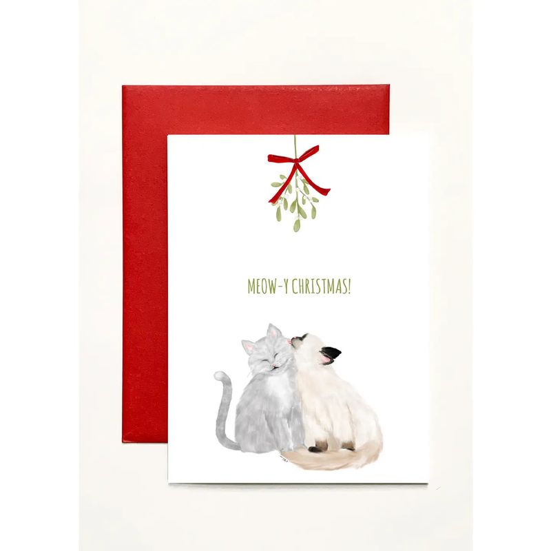 Meow-y Christmas! Card by k.Patricia Designs