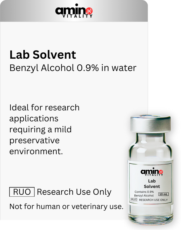 Lab Solvent - Benzyl Alcohol Solution 10 mL
