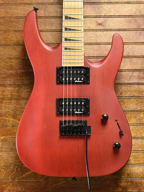 JACKSON JS24 DKAM DX REDSTAIN/BKD NECK