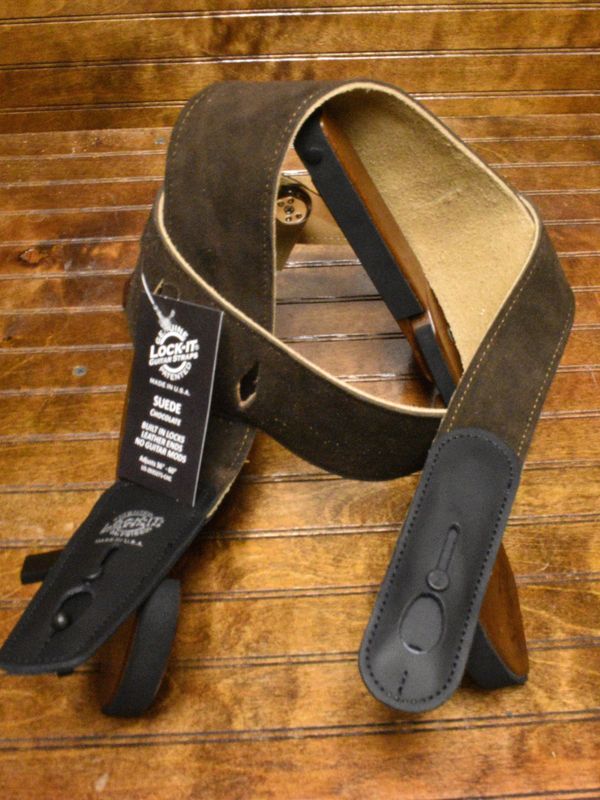 LIS-202S275-CHC LOCK IT 2-75 '' DELUXE SUEDE CHOCOLATE