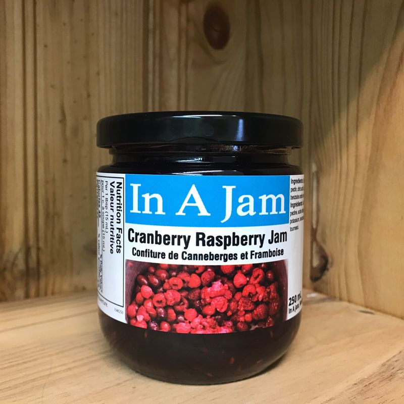 Cranberry Raspberry Jam 250 mL
