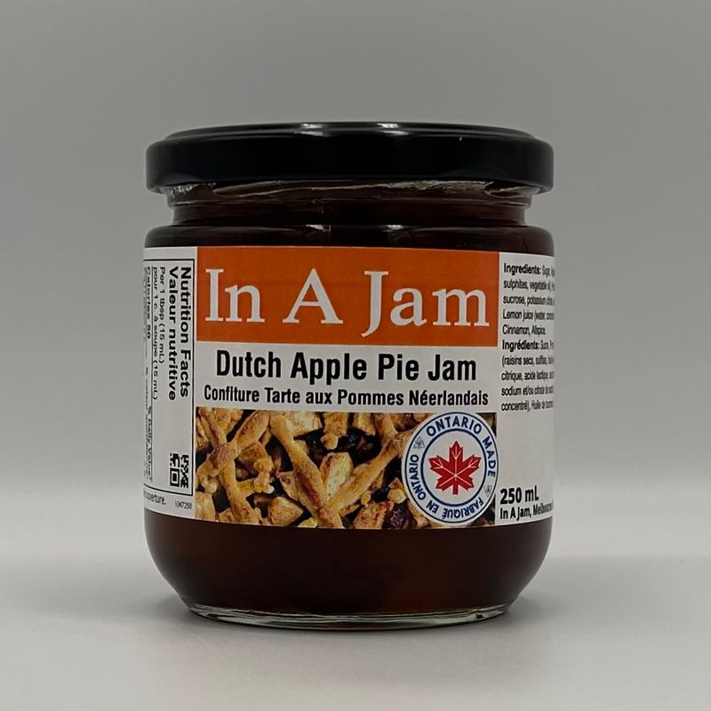 Dutch Apple Pie Jam 250 mL