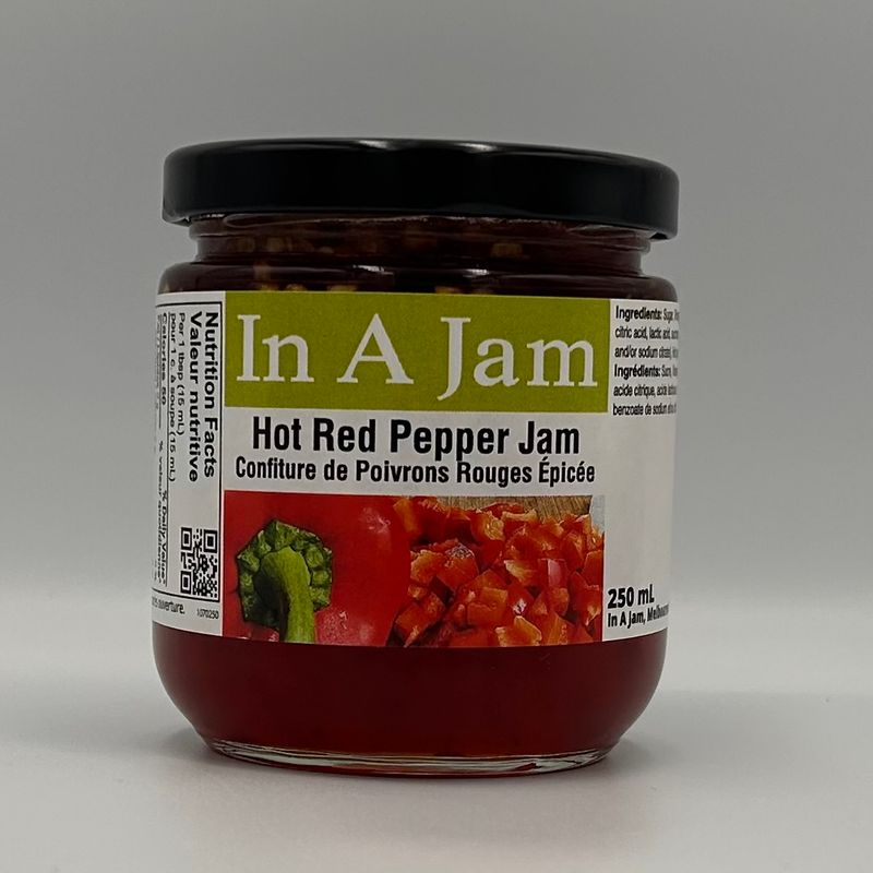 Hot Red Pepper Jam 250 mL