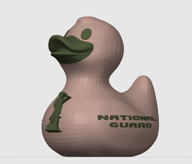 National Guard Duck