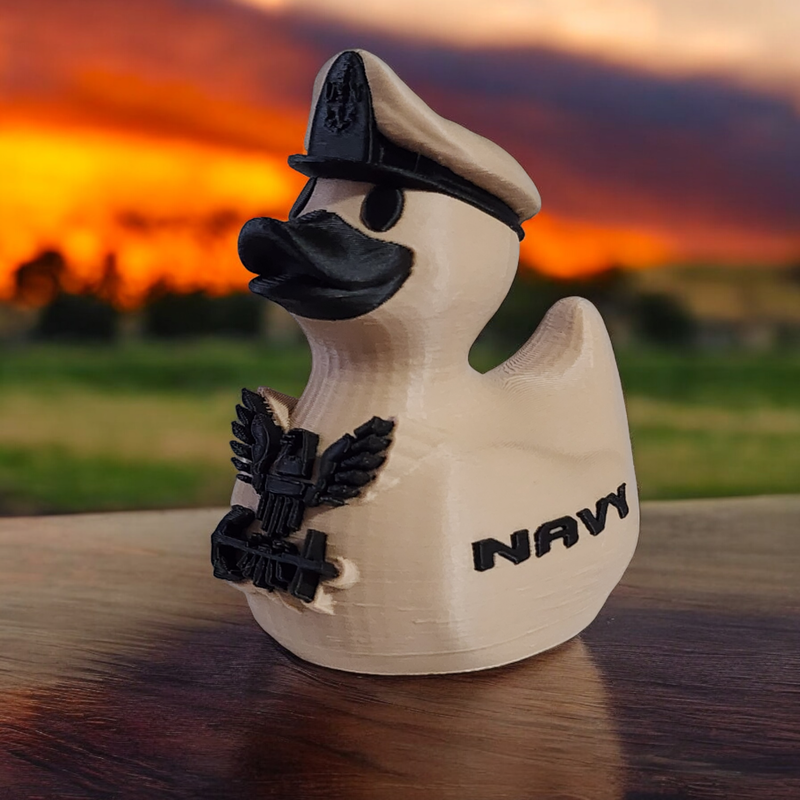 Navy Officer Duck