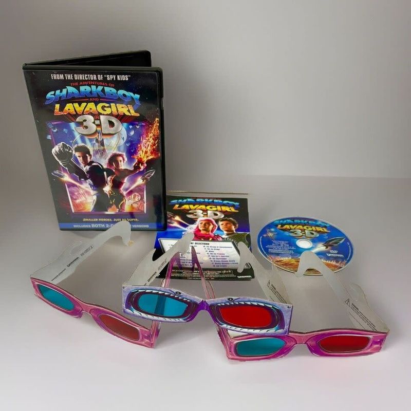 The Adventures Of Sharkboy And Lavagirl 3 D 2005 2xdvd 2d 3d