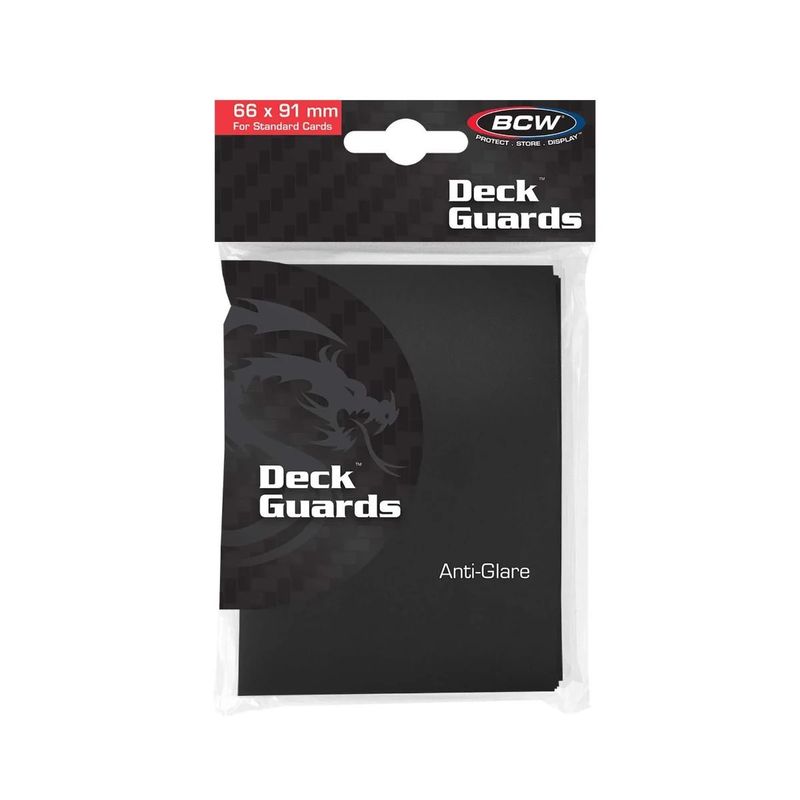 BCW Deck Guards (50) Black