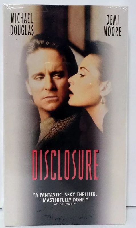 Disclosure (1994) (VHS) Michael Douglas Demi Moore