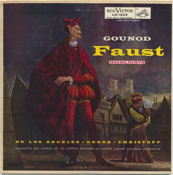 Charles Gounod – Faust Highlights (G, 1957, LP, RCA Victor – LM-1825)
