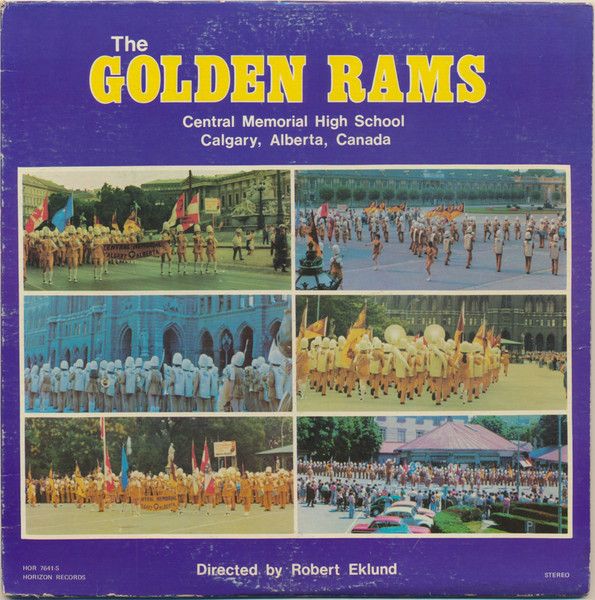 The Golden Rams – Central Memorial High School (VG, 1976, LP, Horizon ...