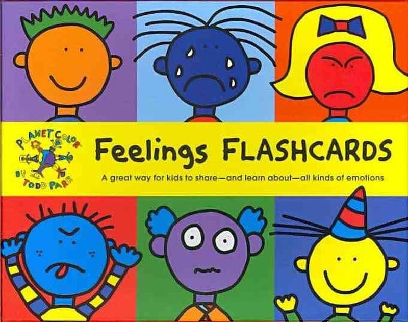 Feelings Flashcards (Planet Color by Todd Parr)
